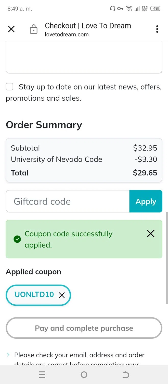 Love to Dream Discount Codes - 10% Off | November 2024