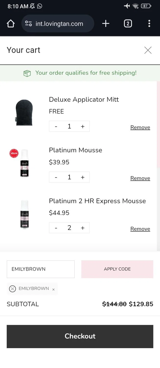 Loving Tan Promo Codes – 30% Off | July 2024