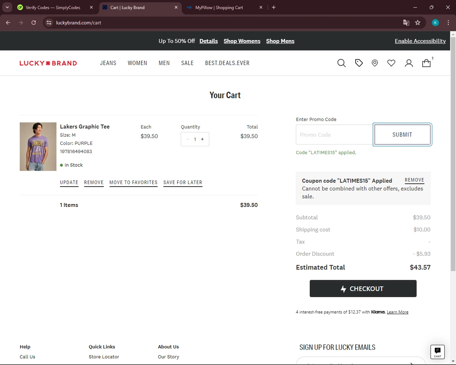 Lucky Brand Promo Codes & Black Friday 2024 Deals - 15% Off