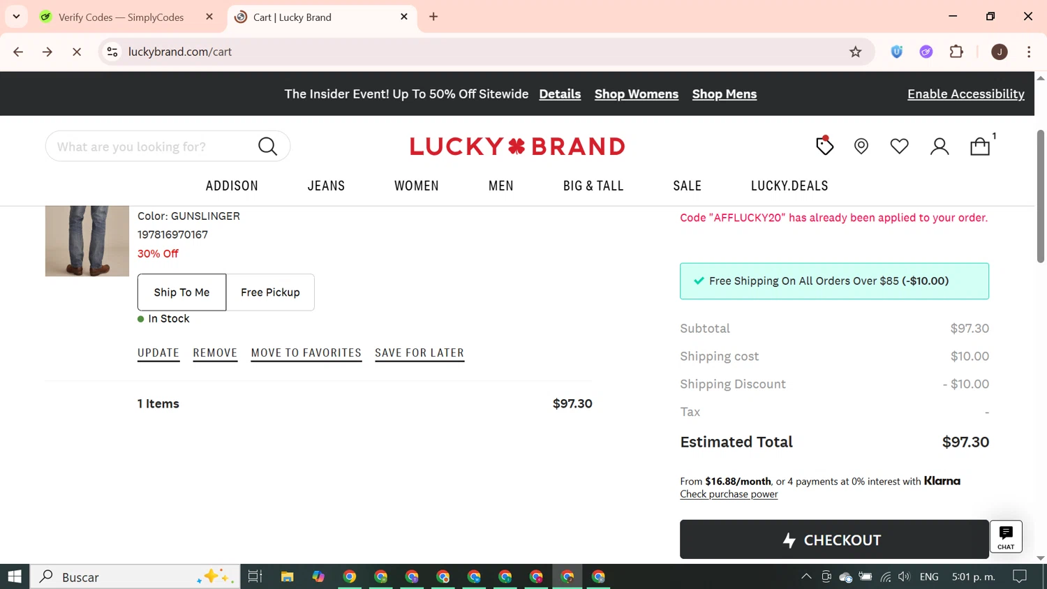 Lucky Brand Promo Codes (4 Verified) - 30% Off Oct 2025