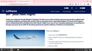 Lufthansa Promo Codes - $75 Off (1 Verified) Oct 2025