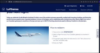 Lufthansa Promo Codes (2 Verified) - $75 Off w/Code May 2025
