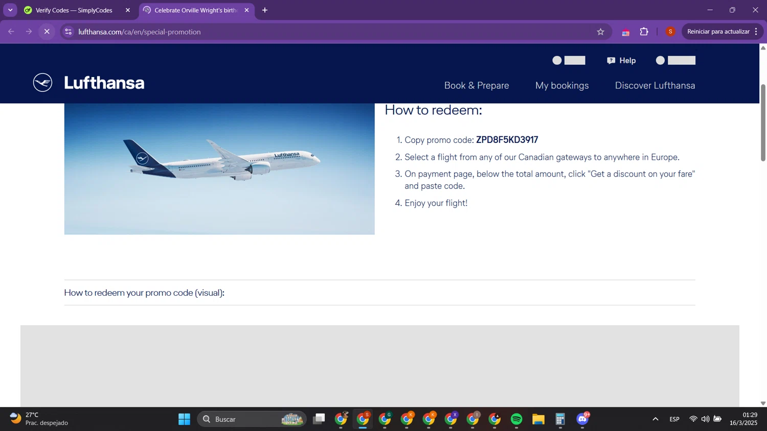 Lufthansa Promo Codes (2 Verified) - $75 Off w/Code Mar 2025