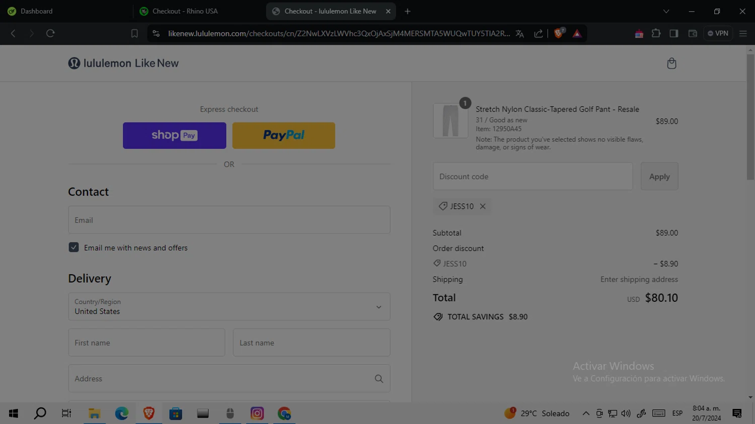 lululemon Like New Promo Codes - 10% Off | September 2024