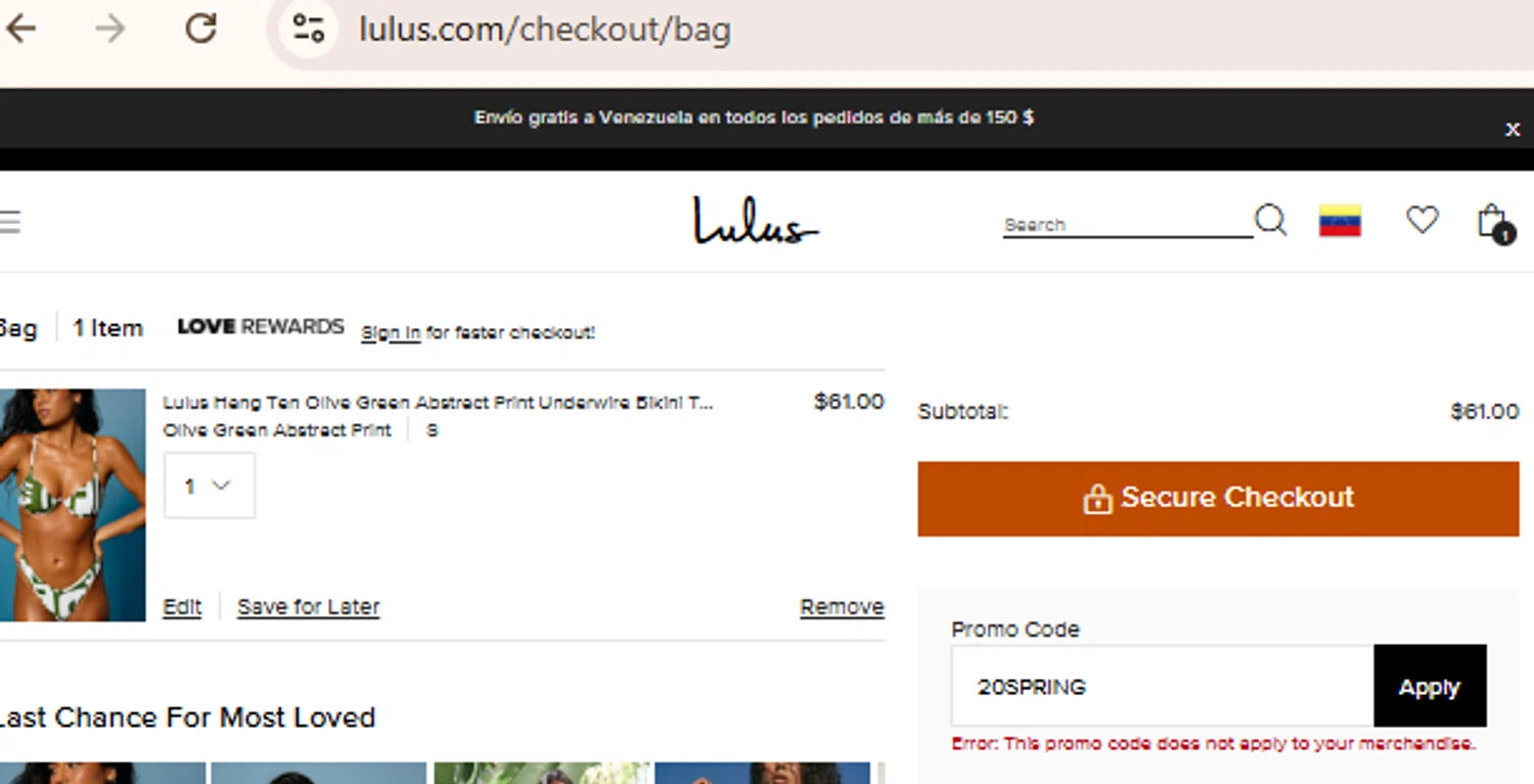Lulus Promo Codes - 20% Off (5 Verified) Mar 2026