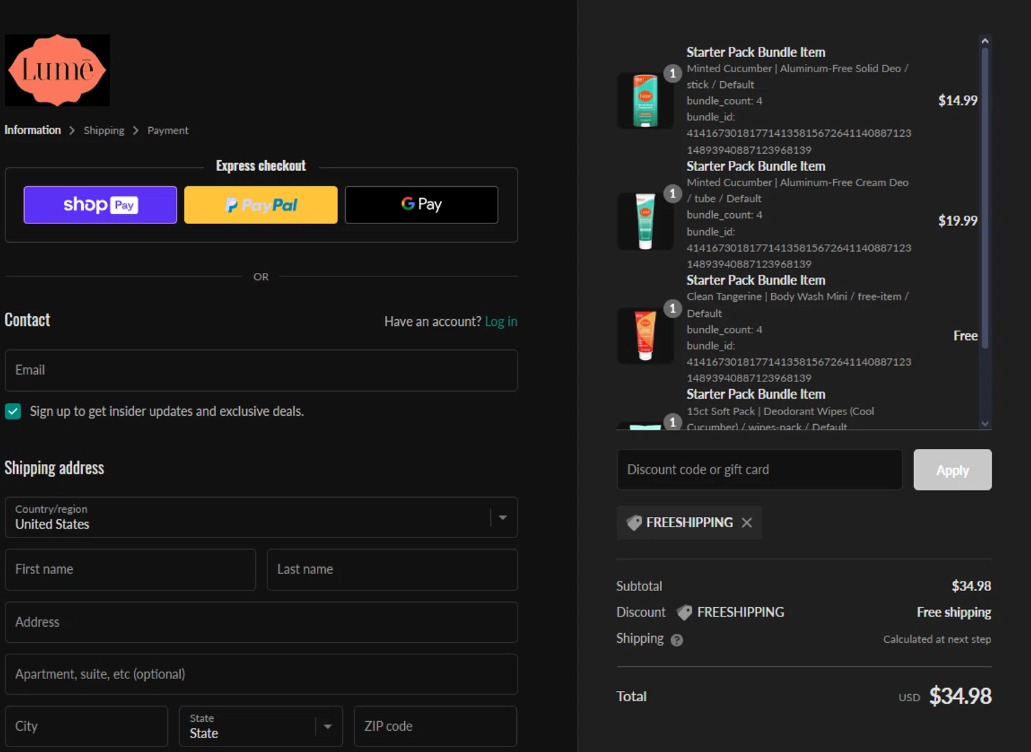 Lume Deodorant Discount Codes - $50 Off | December 2024