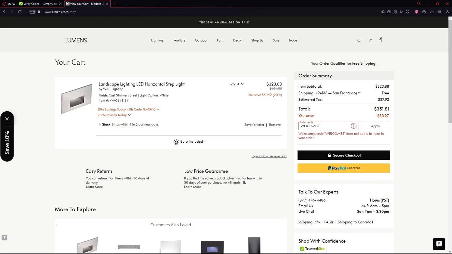 Lumens Discount Codes - 20% Off (10 Verified) Oct 2025