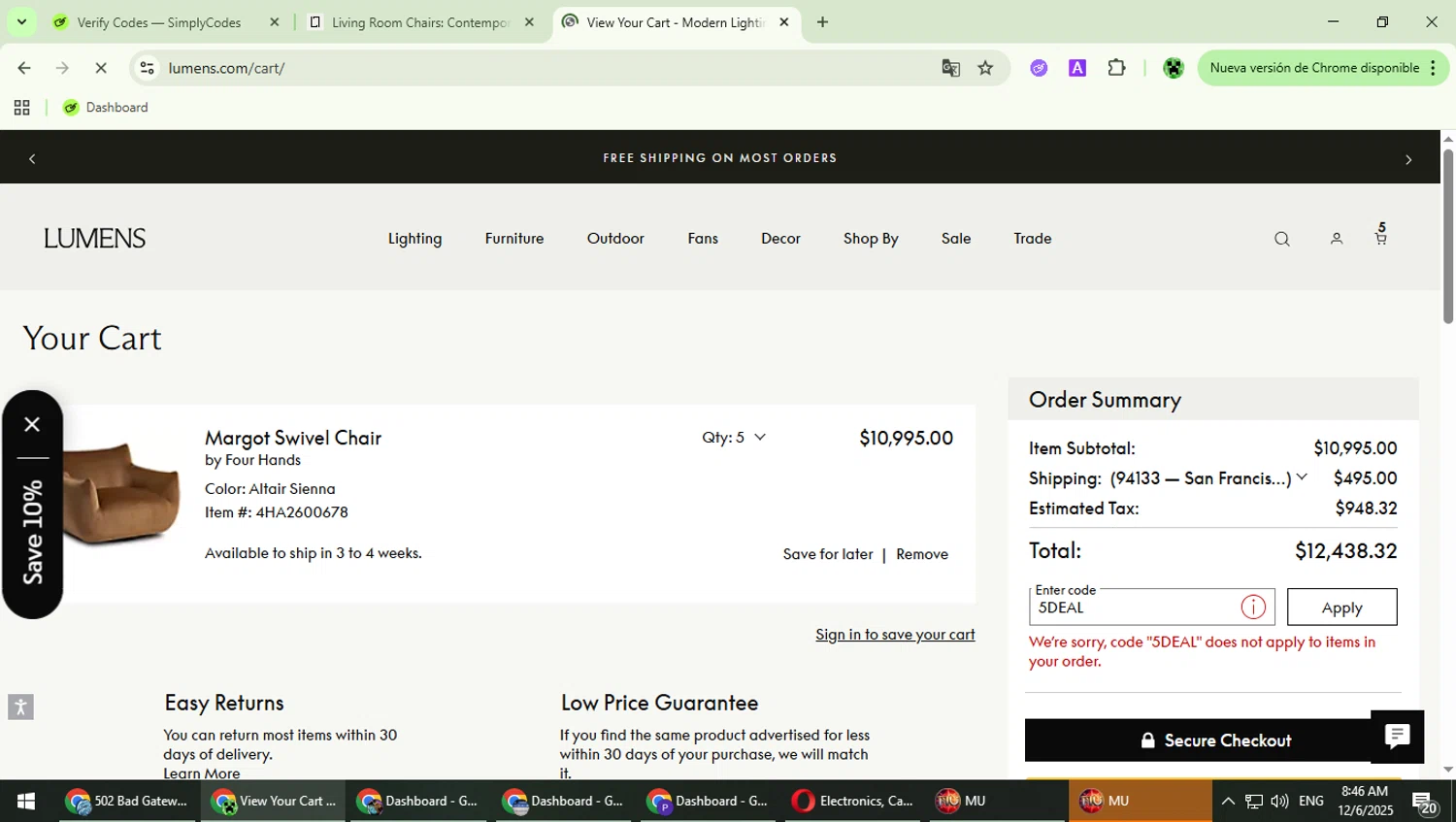 Lumens Promo Codes - 10% Off (11 Verified) Jan 2026