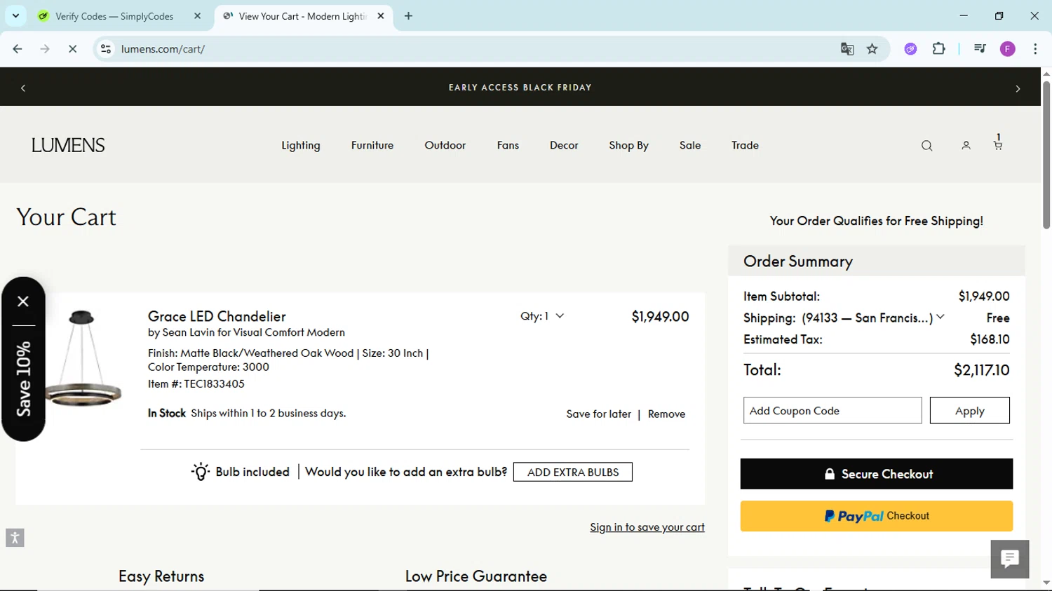 Lumens Promo Codes - 10% Off (11 Verified) Jan 2026