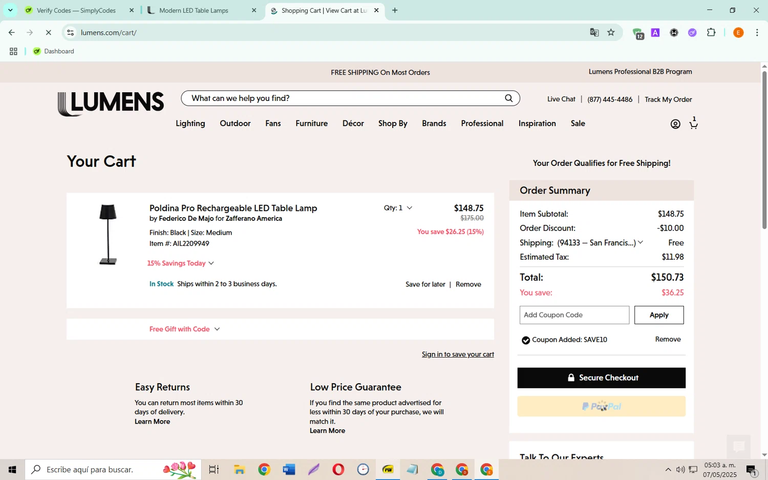 Lumens Promo Codes - $10 Off (14 Verified) Dec 2025