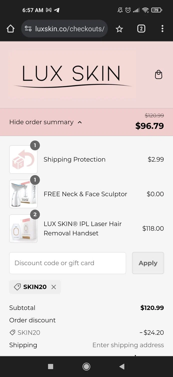 LUX SKIN Promo Codes – 20% Off | June 2024