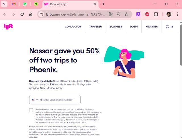 Lyft Promo Codes (6 Verified) - 50% Off First Buy Oct 2025