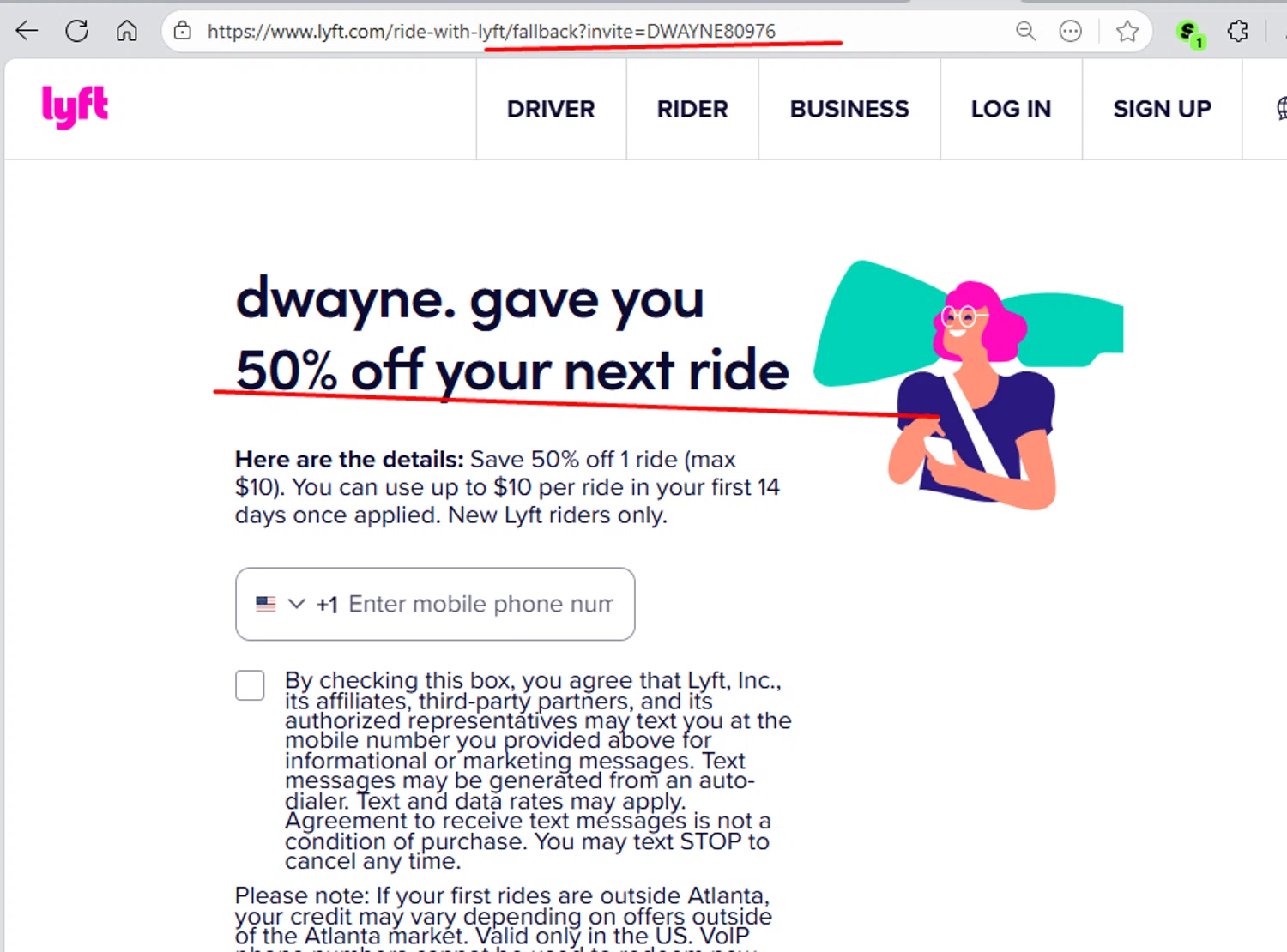 Lyft Promo Codes (6 Verified) - 50% Off w/Code Oct 2025