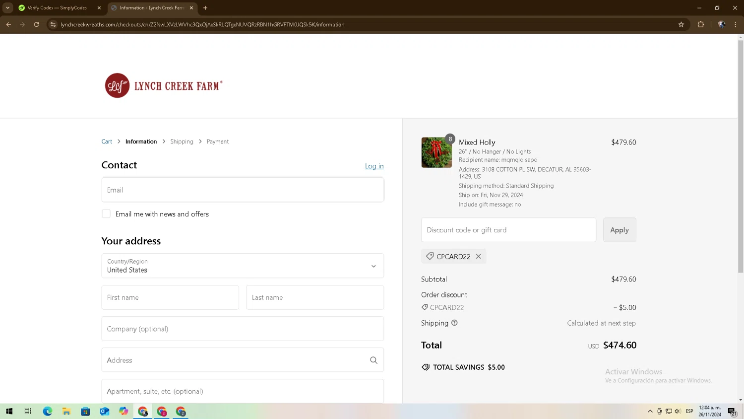 Lynch Creek Farm Promo Codes - $5 Off | January 2025