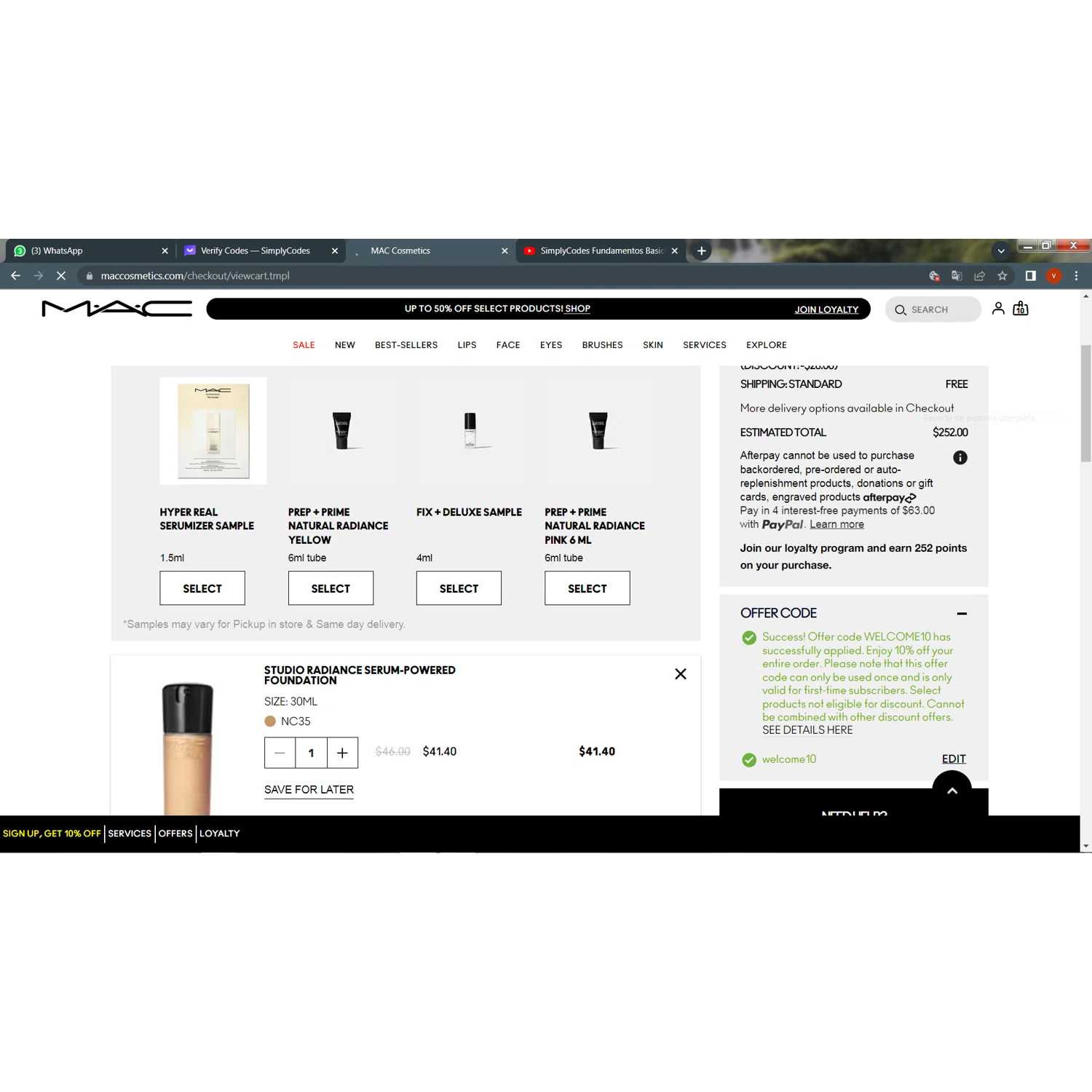 15% off MAC Cosmetics Promo Codes | September 2023 | SimplyCodes