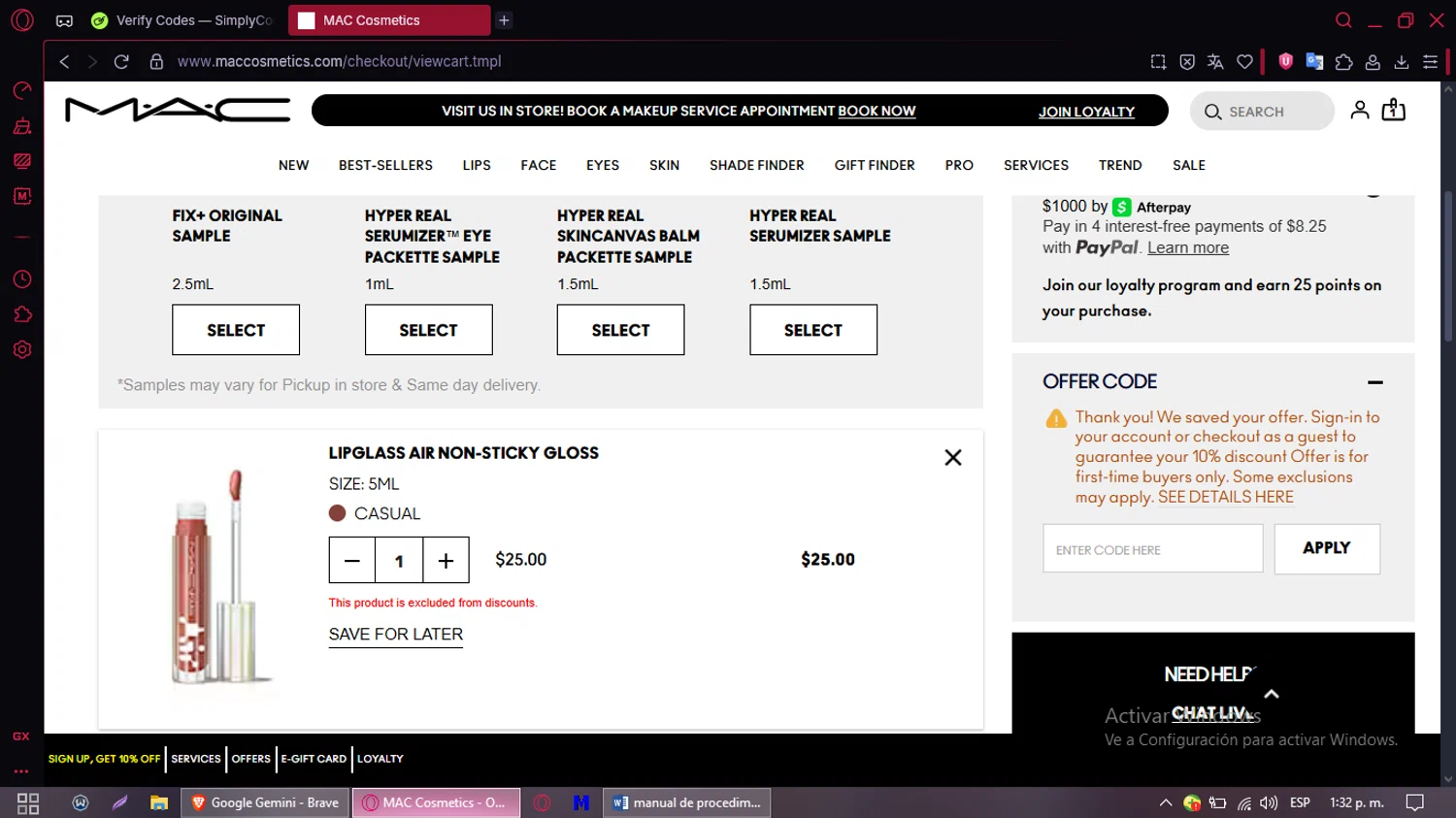 MAC Cosmetics Promo Codes - 15% Off (Verified) Sep 2025