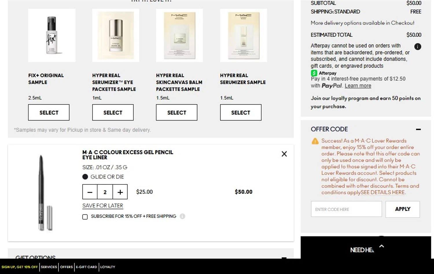 MAC Cosmetics Promo Codes - 15% Off (Verified) Sep 2025