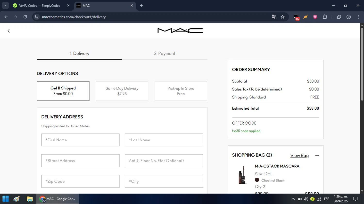 MAC Cosmetics Promo Codes - 15% Off (Verified) Oct 2025