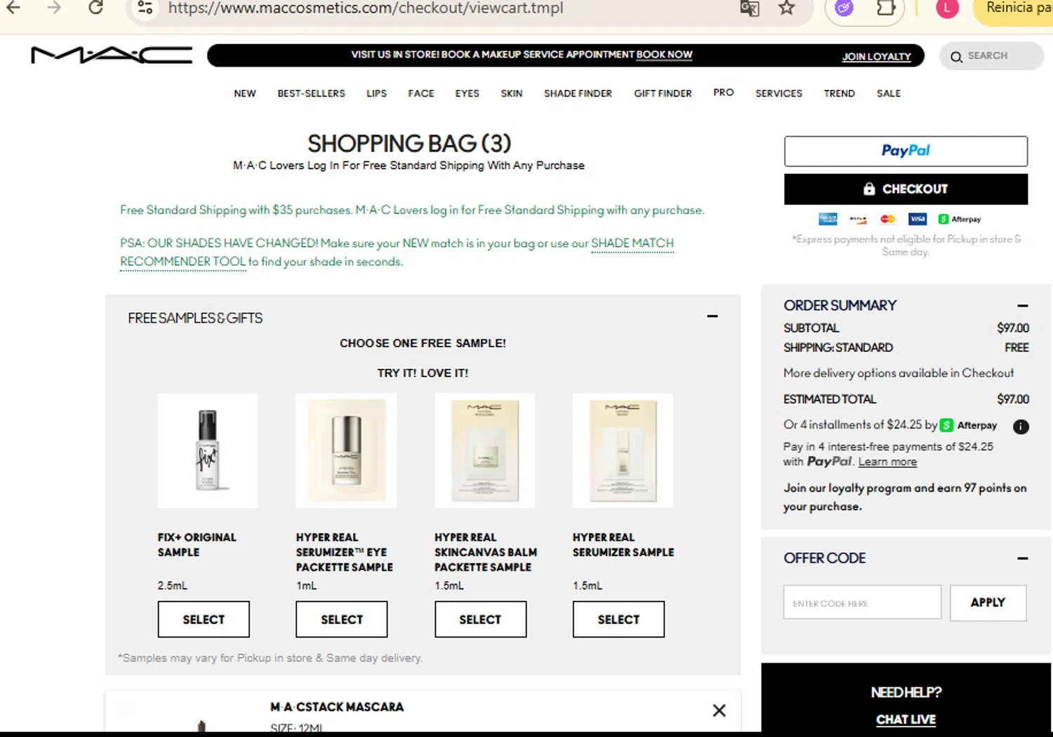 MAC Cosmetics Promo Codes - 15% Off (Verified) Sep 2025