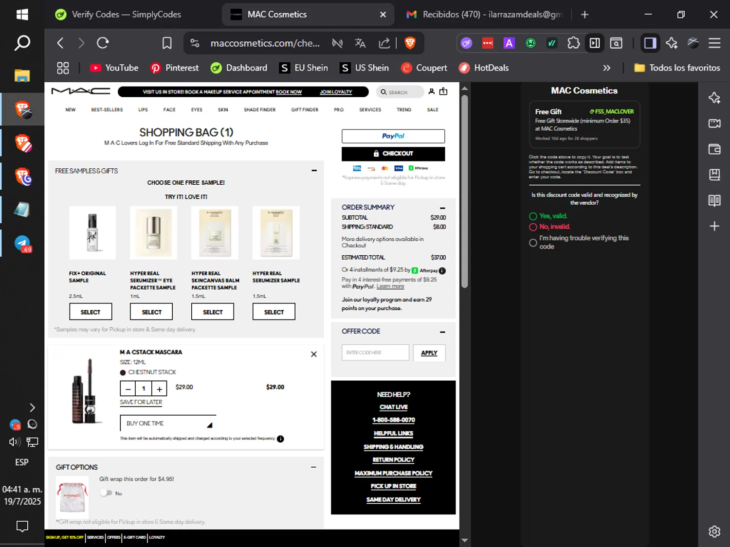 MAC Cosmetics Promo Codes - 15% Off (Verified) Sep 2025