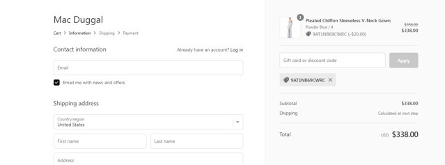 Mac Duggal Discount Codes - 10% Off | September 2024
