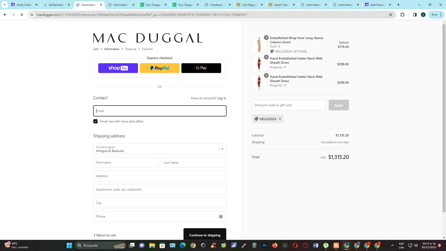 Mac Duggal Discount Codes (4 Verified) - $25 Off Jan 2025
