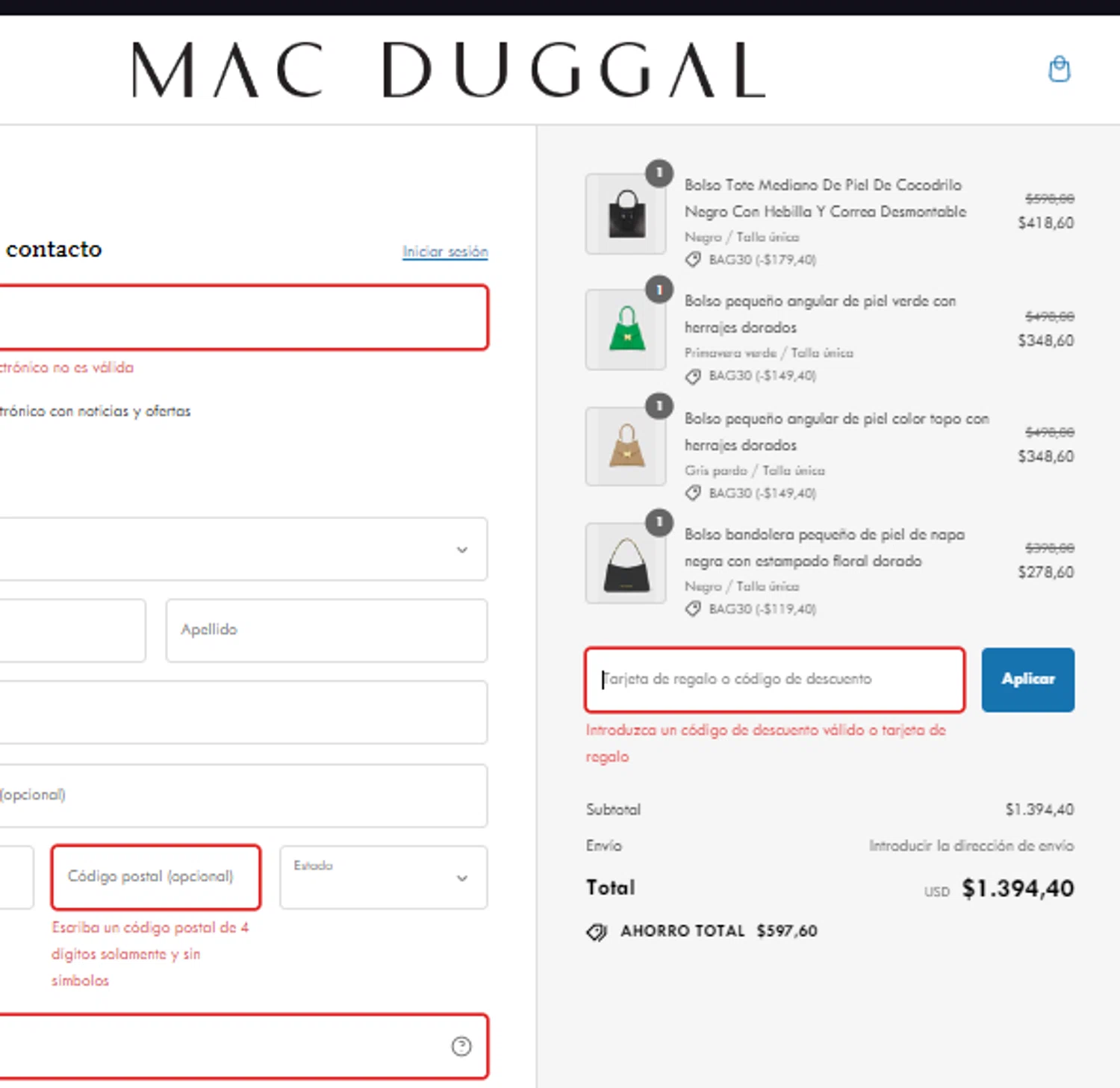 Mac Duggal Discount Codes (4 Verified) - $25 Off Jan 2025