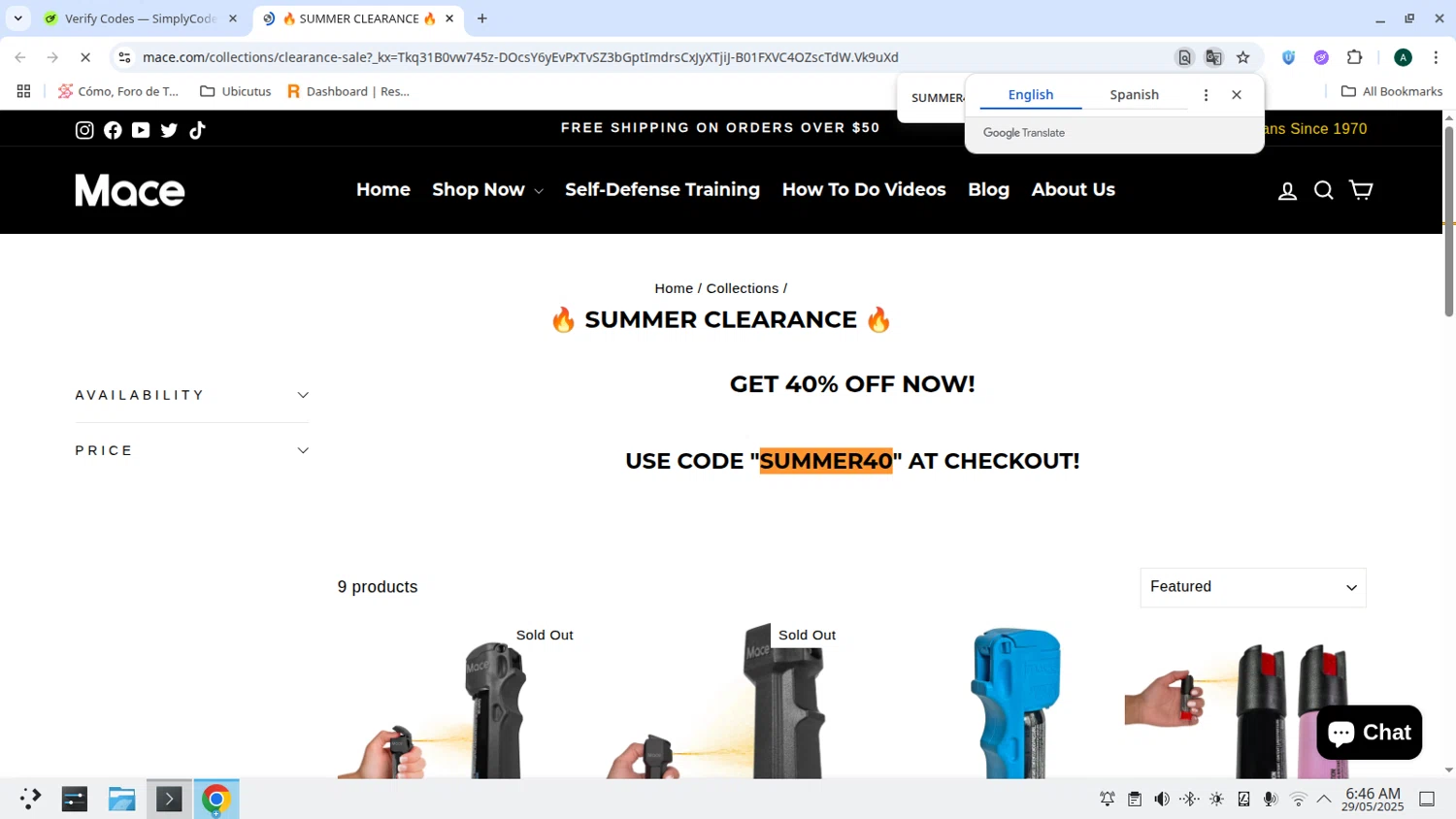 Mace Brand Promo Codes - 40% Off Coupons May 2026