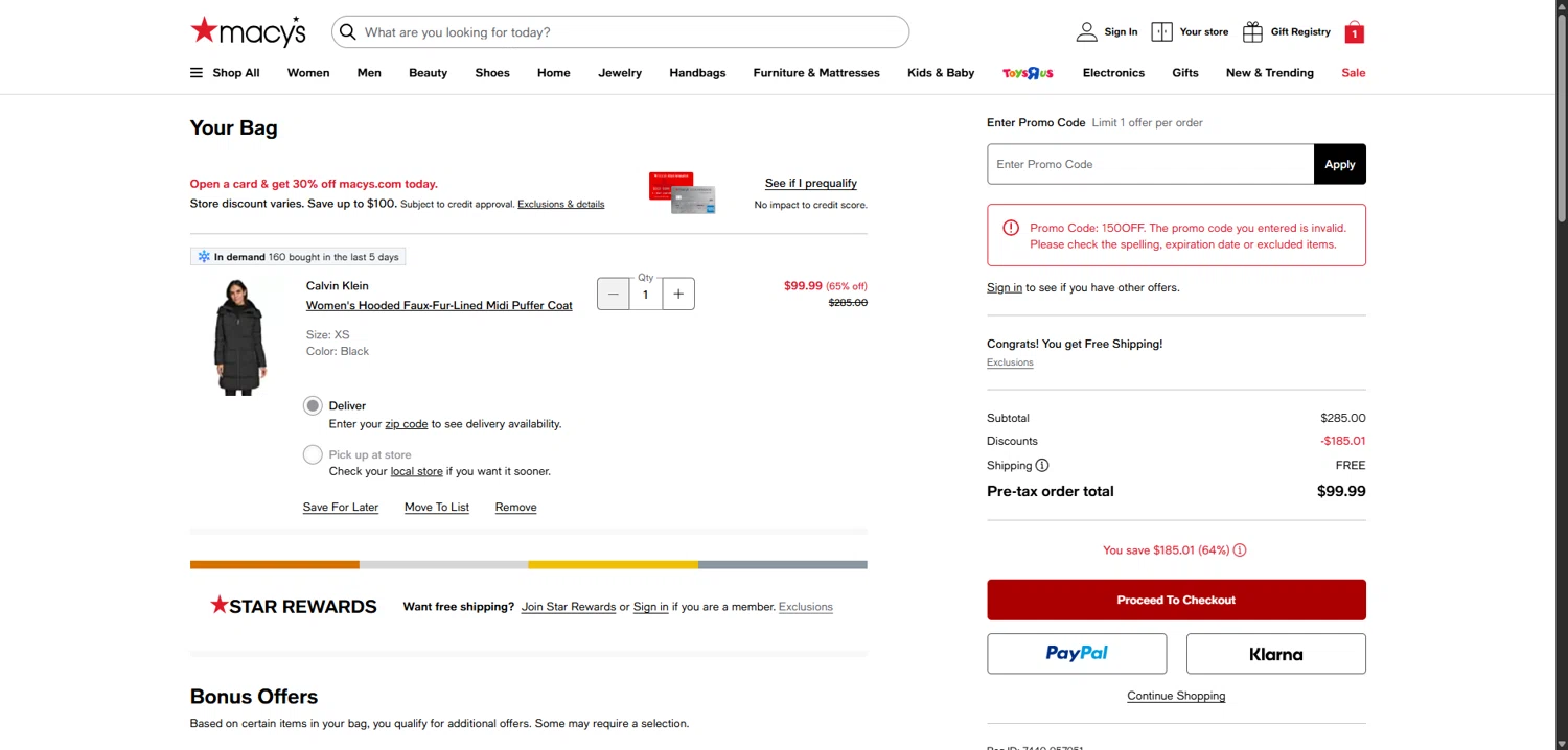 Macy's Promo Codes - 30% Off (4 Verified) Feb 2026