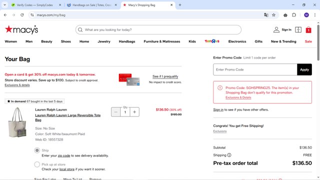 Macy's Promo Codes (4 Verified) - 35% Off w/Code May 2025