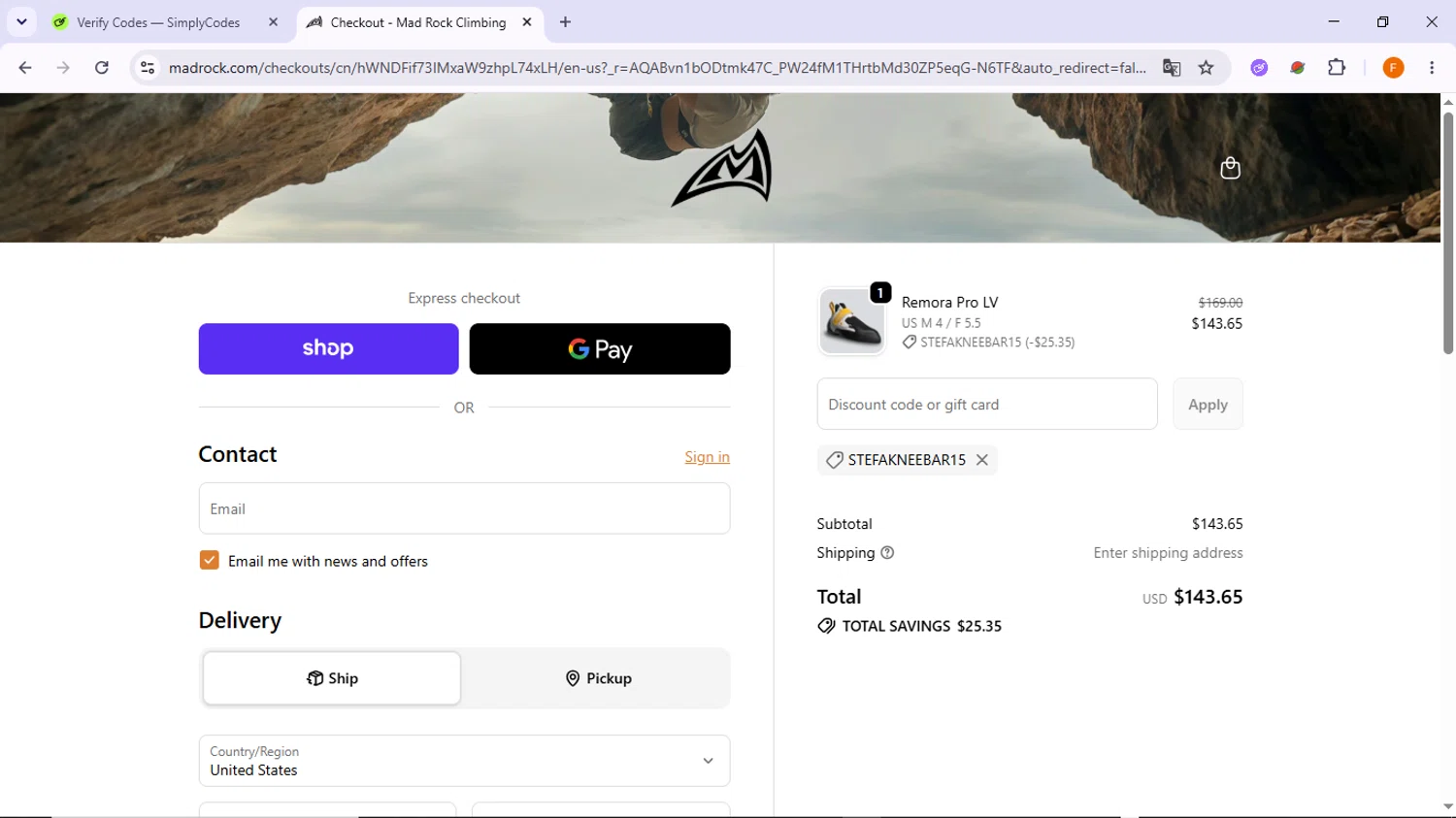 Mad Rock Promo Codes - 10% Off (4 Verified) Jun 2026