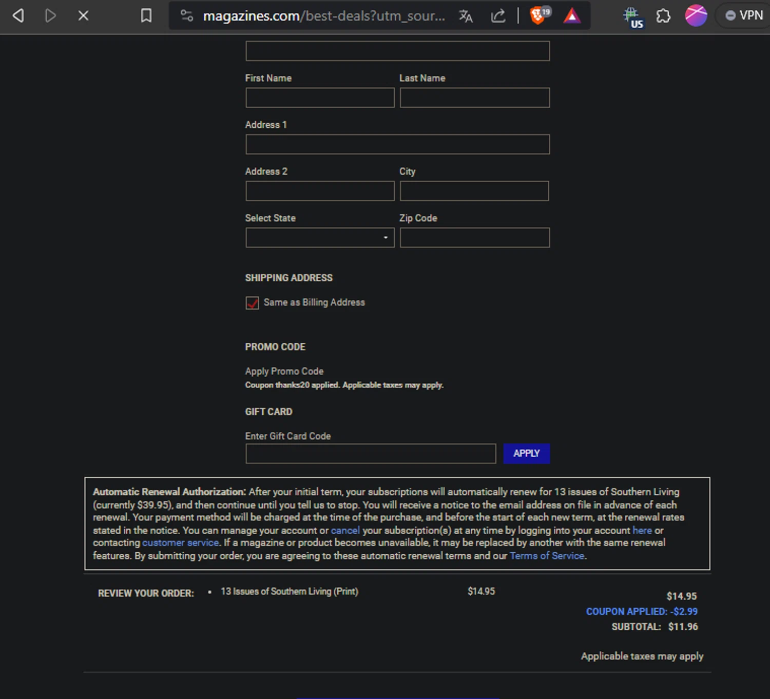 Magazines.com Promo Codes – 50% Off | February 2024