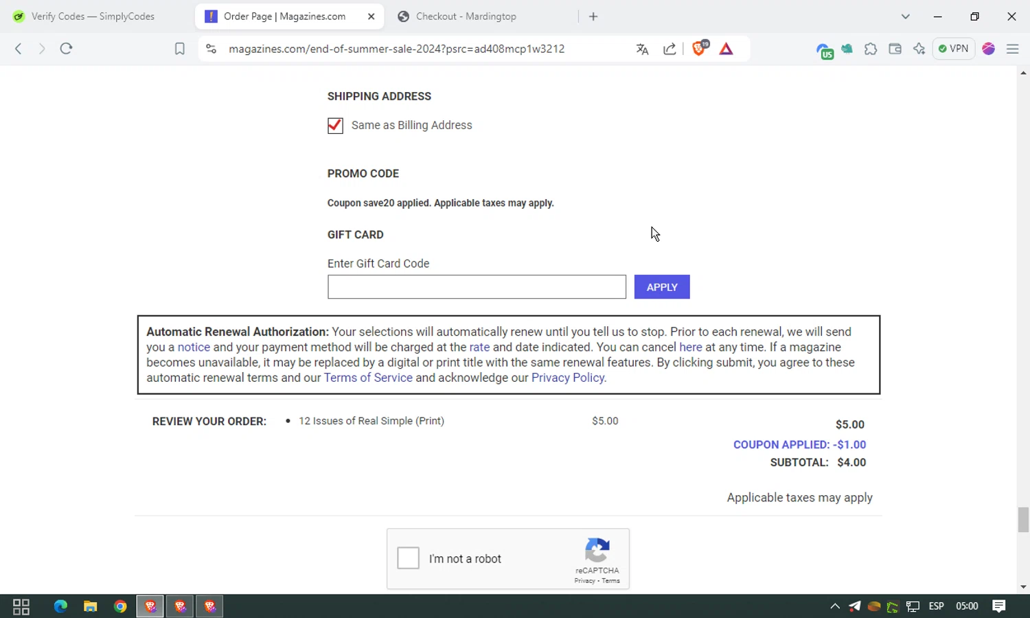 Magazines.com Promo Codes (6 Verified) - 20% Off Jan 2025