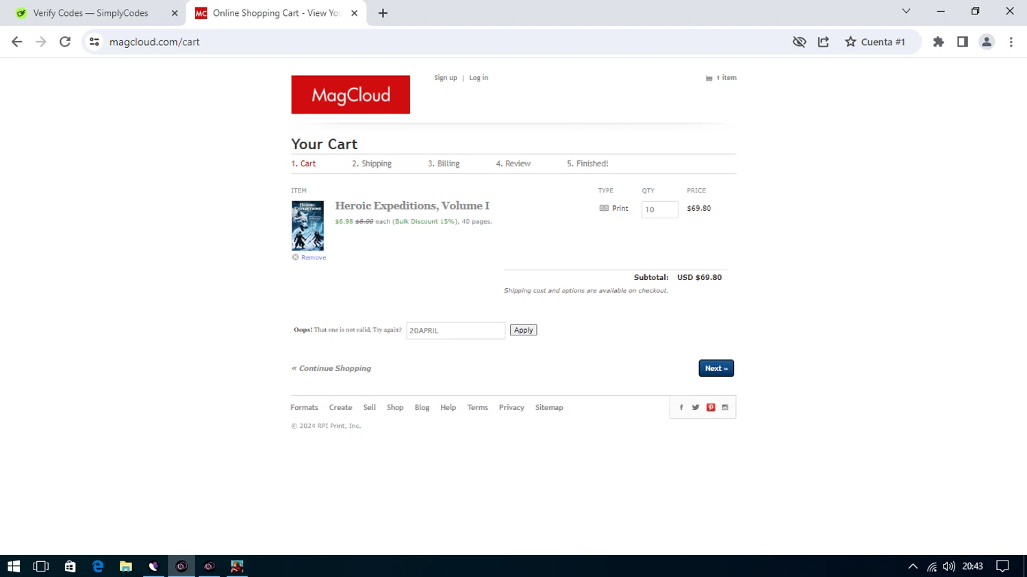MagCloud Coupons - 20% Off | December 2024
