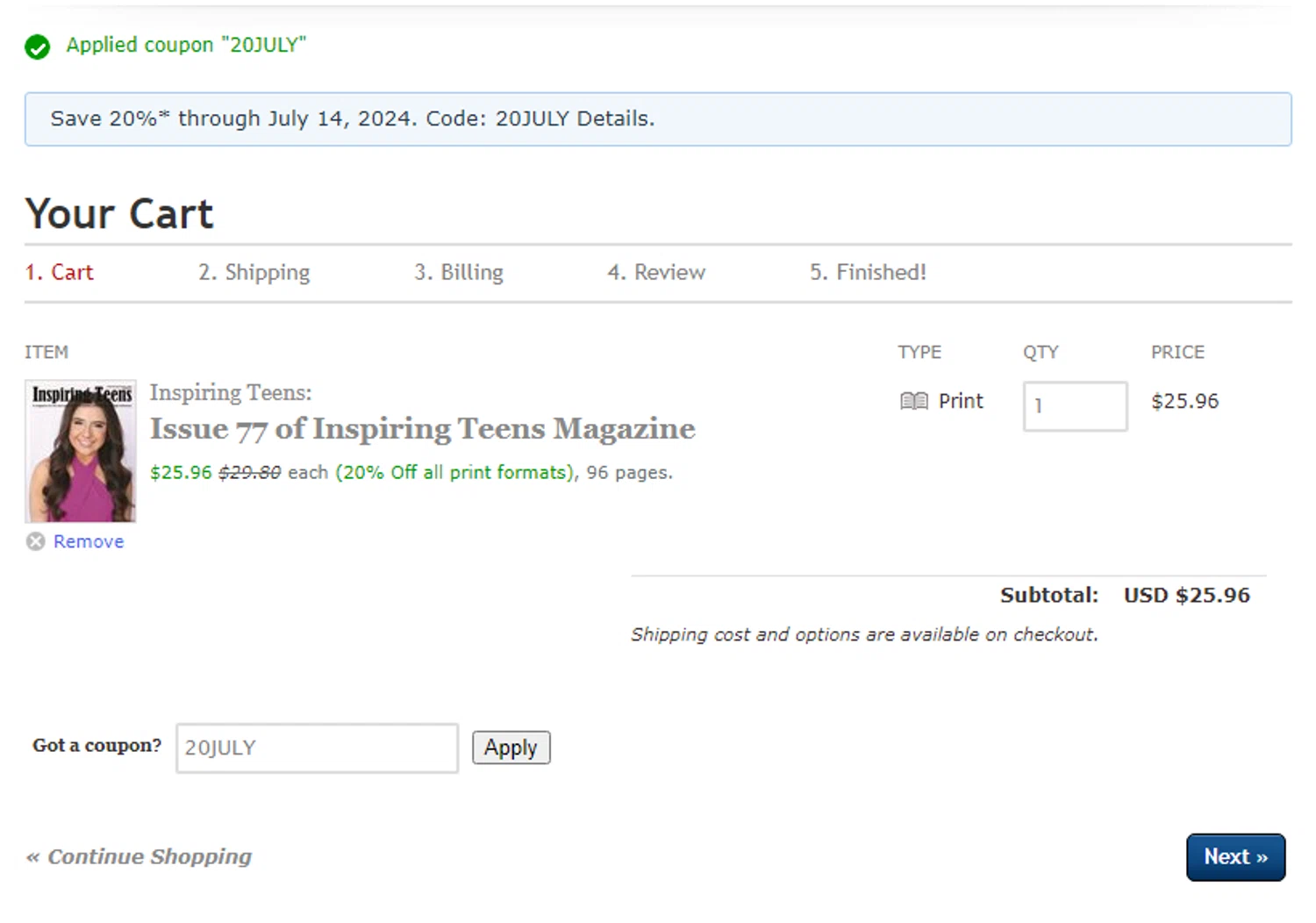 MagCloud Coupons - 20% Off | December 2024