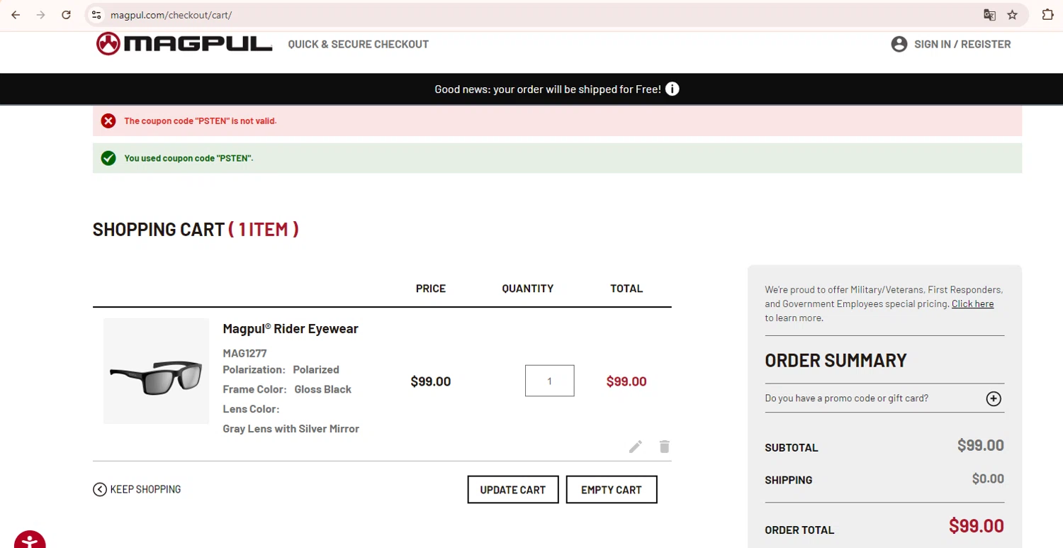 Magpul Discount Codes - $5 Off | October 2024