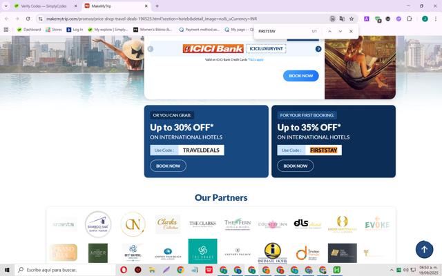 MakeMyTrip Promo Codes (20 Verified) - 25% Off Oct 2025
