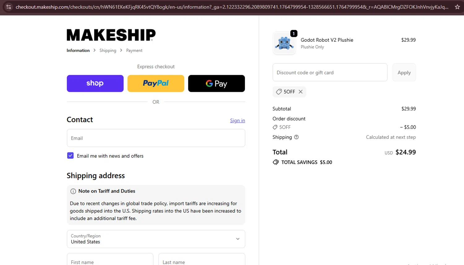 Makeship Promo Codes - $5 Off (5 Verified) Dec 2025