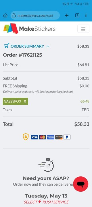 MakeStickers Promo Codes - 10% Off (Verified) May 2025