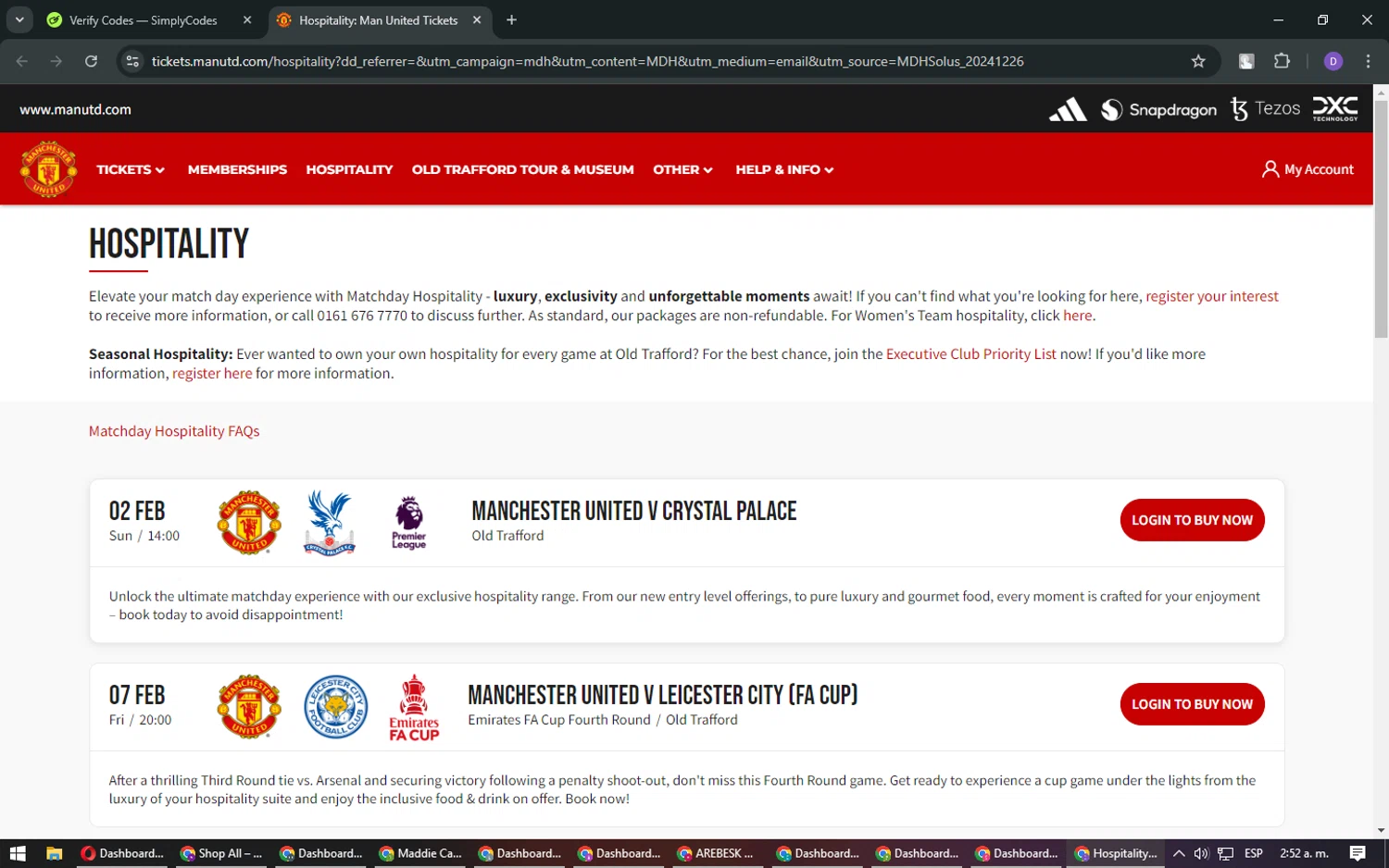 Manchester United Promo Codes - 20% Off Coupons Jul 2025