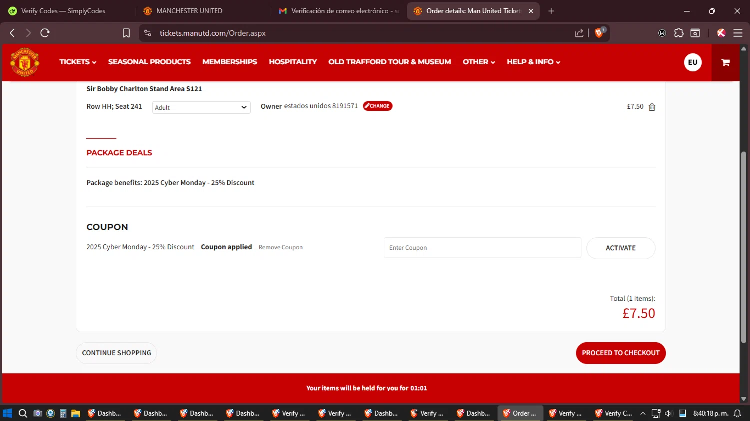 Manchester United Promo Code - 10% Off December 2025