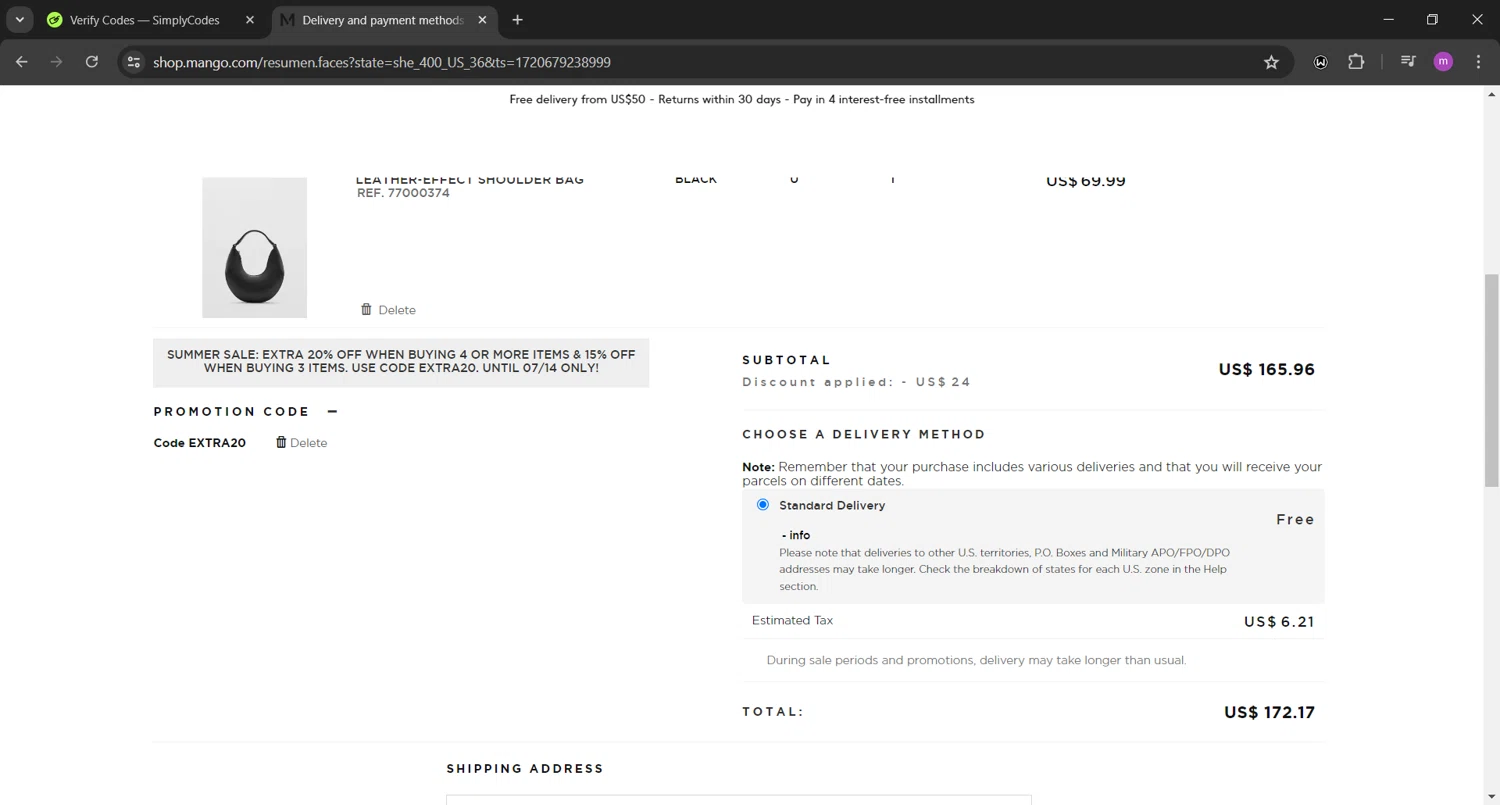 Mango Promo Codes & Black Friday 2024 Deals - 30% Off
