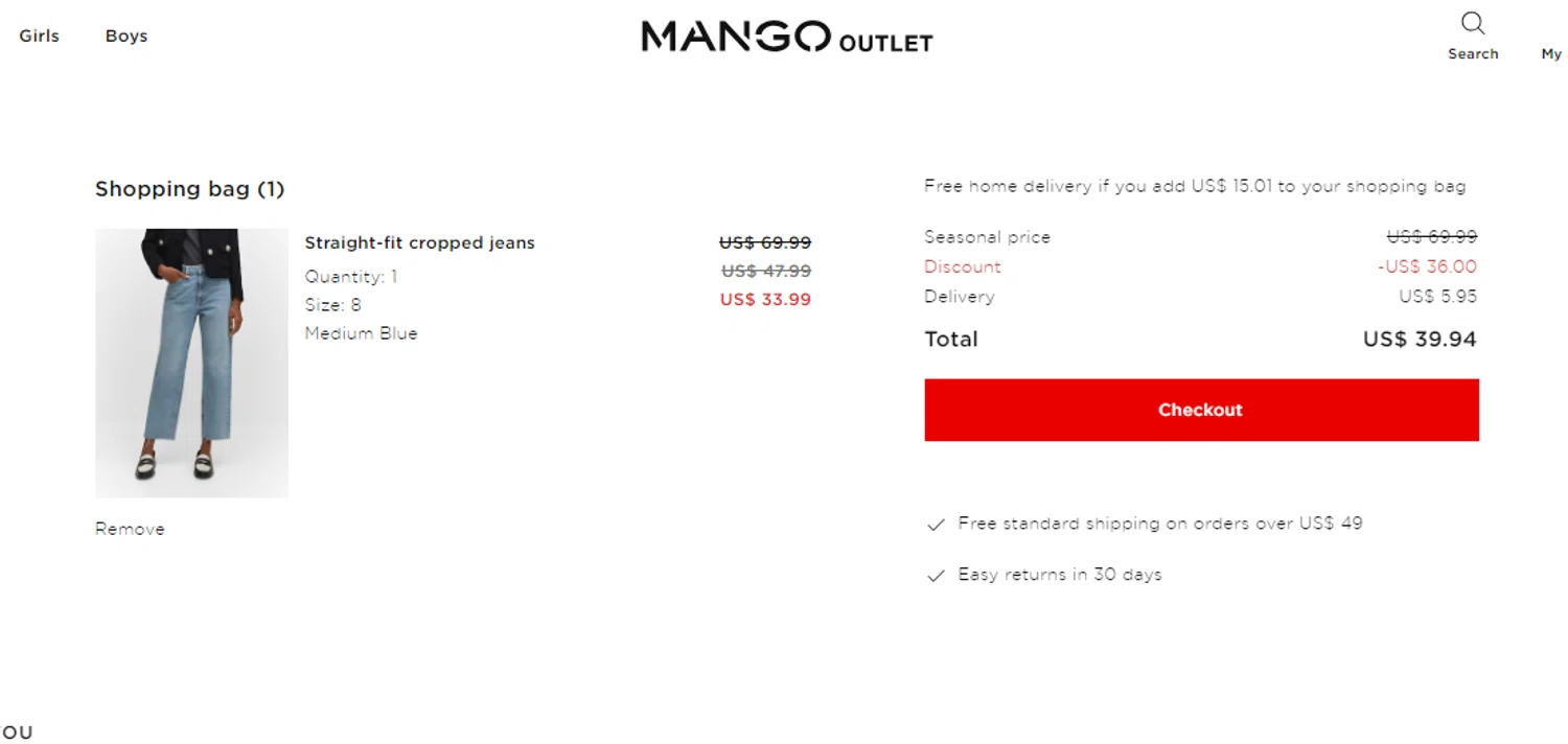 Mango Outlet Promo Codes - 15% Off | November 2024