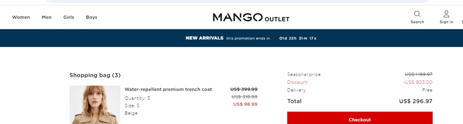 Mango Outlet Promo Codes - 50% Off | January 2025