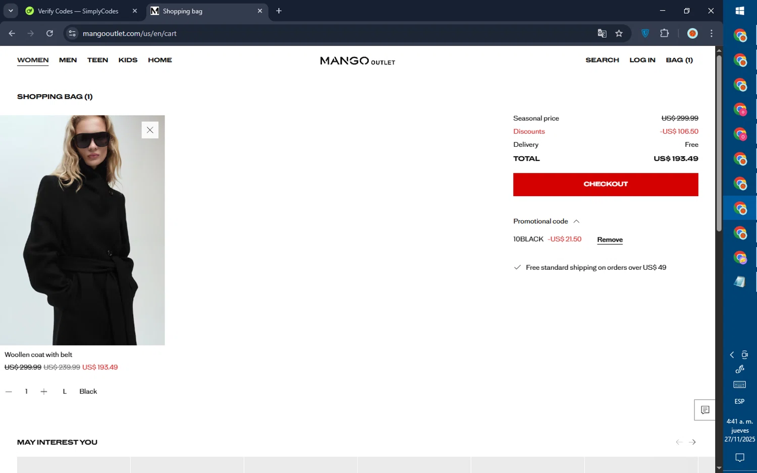 Mango Outlet Promo Codes - 5% Off (2 Verified) Dec 2025