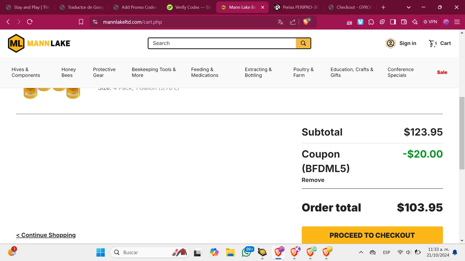 Mann Lake Coupon Codes - $20 Off | November 2024