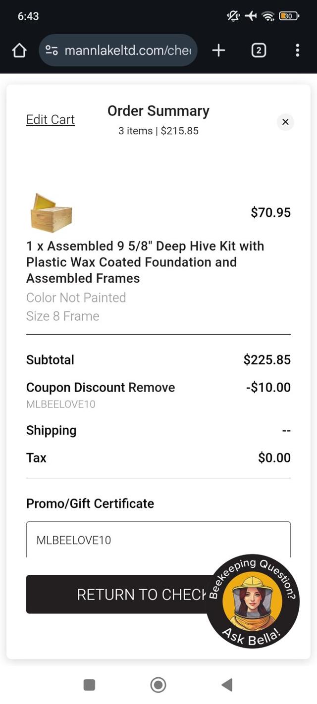 Mann Lake Promo Codes (5 Verified) - $15 Off w/Code Oct 2025