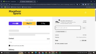 Marathon Sports Promo Codes (1 Verified) - 20% Off May 2025