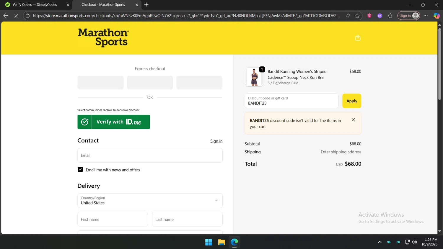 Marathon Sports Promo Code - 25% Off (Verified) Nov 2025