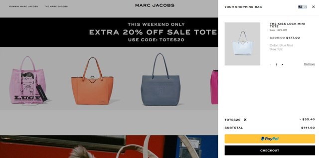 Marc Jacobs Promo Codes (1 Verified) - 25% Off Jun 2025